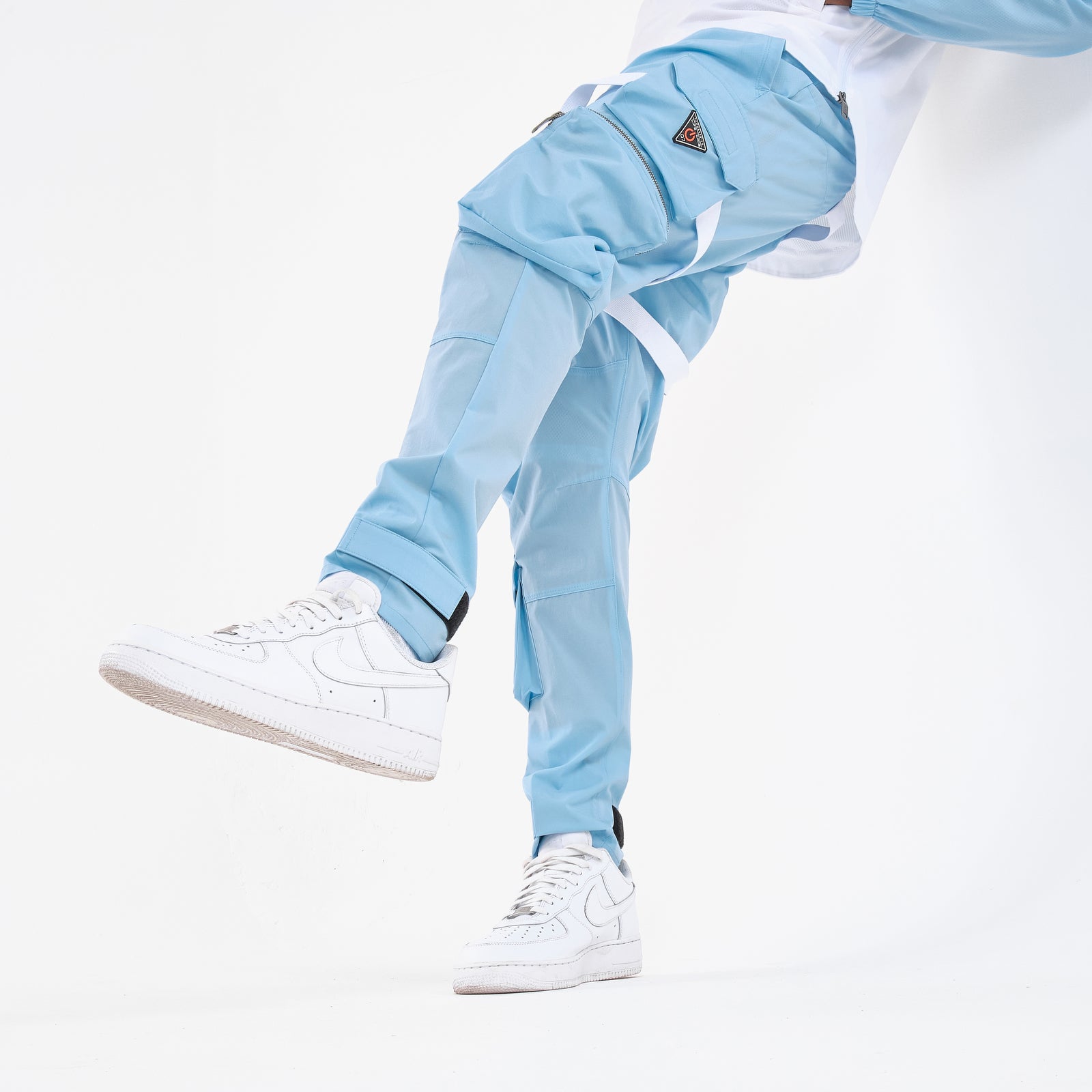 V5. LIGHT BLUE PANTS W/ STRAPS – LIFE CODE